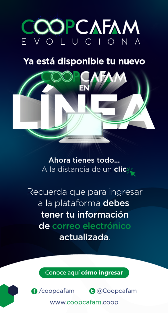 Instructivo para ingresar a COOPCAFAM EN LÍNEA - COOPCAFAM